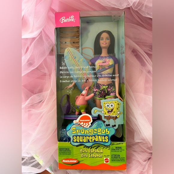 Barbie | Toys | Nib Barbie Sponge Bob Squarepants Nickelodeon ...